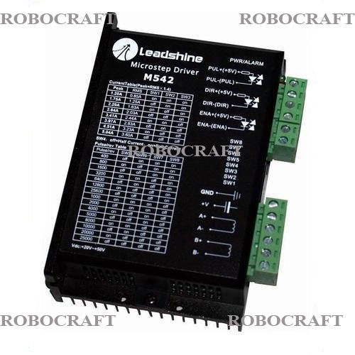 DM542 Stepper motor driver 24-80V DC – Robocraft