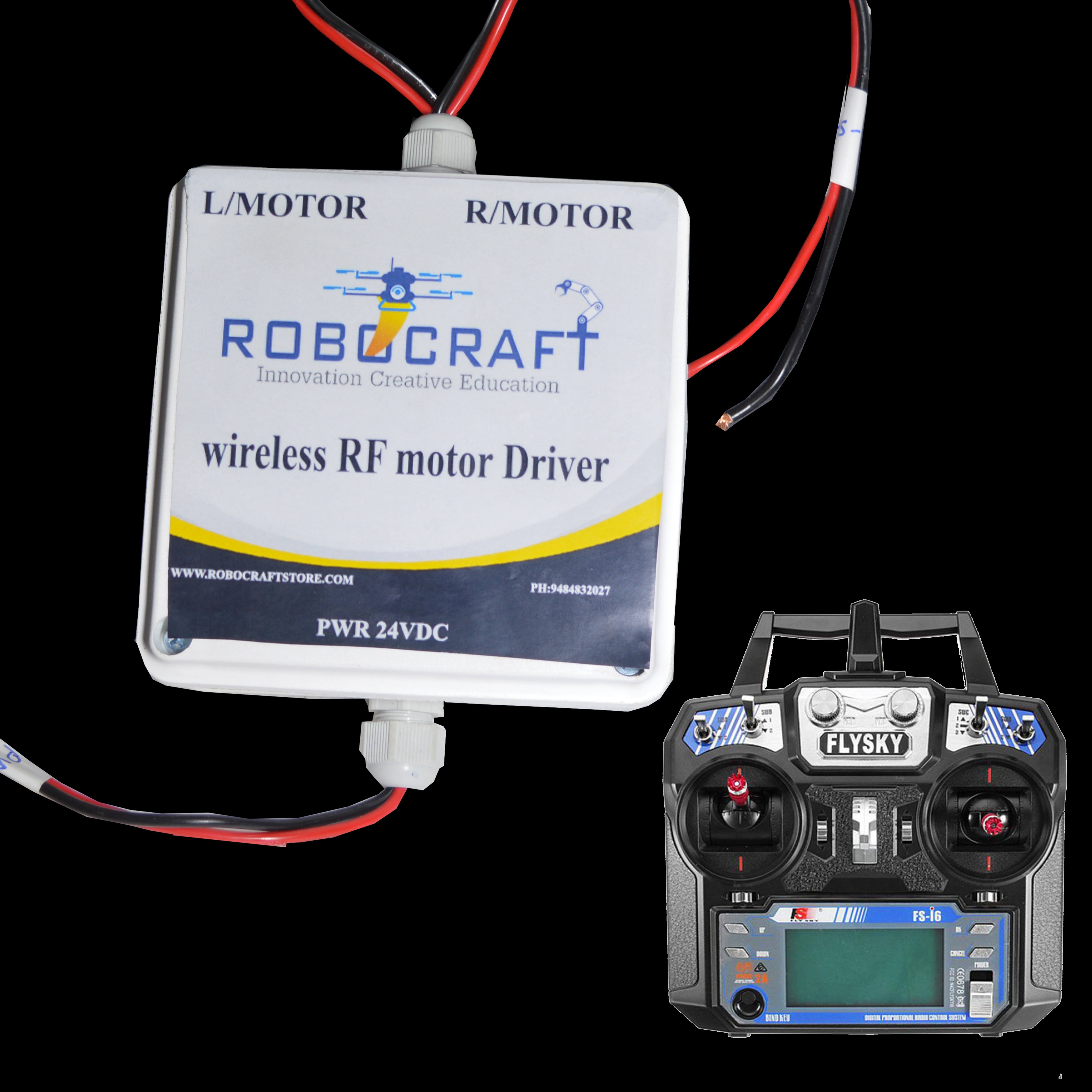 Wireless Motor Control System